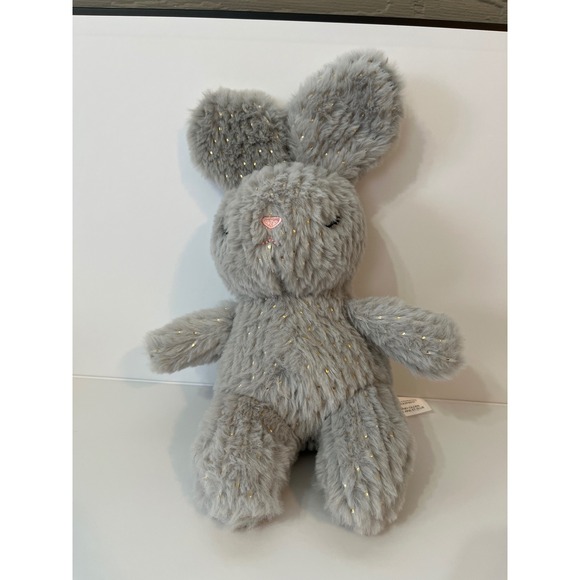 Animal Adventure | Toys | Animal Adventure Gray Plush Bunny Rabbit Gold ...